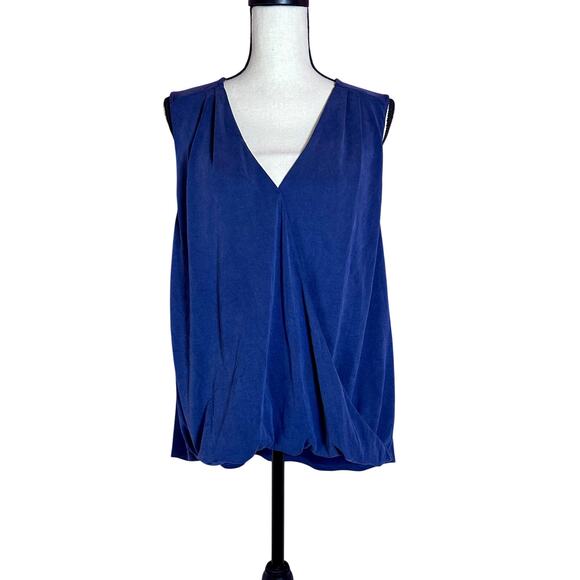 Wantable | Tops | Wantable X Womens Sleeveless Blue Vneck Draped Tank ...
